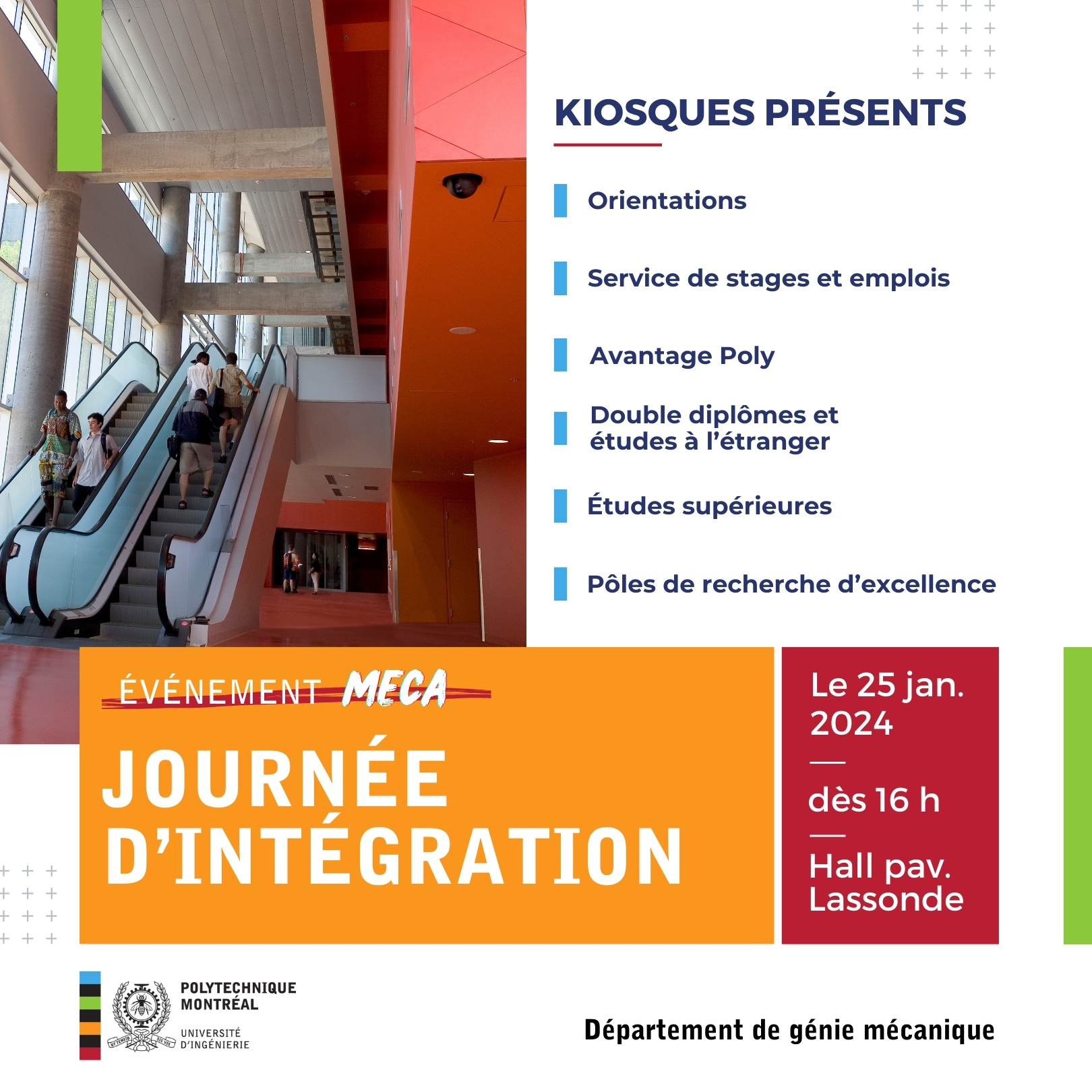 Journée d'intégration MÉCA