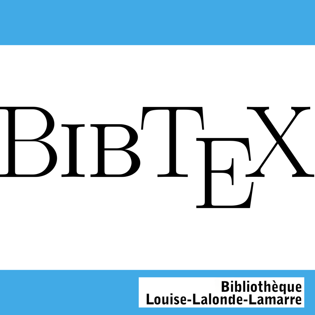LaTeX and BibTeX (in english)