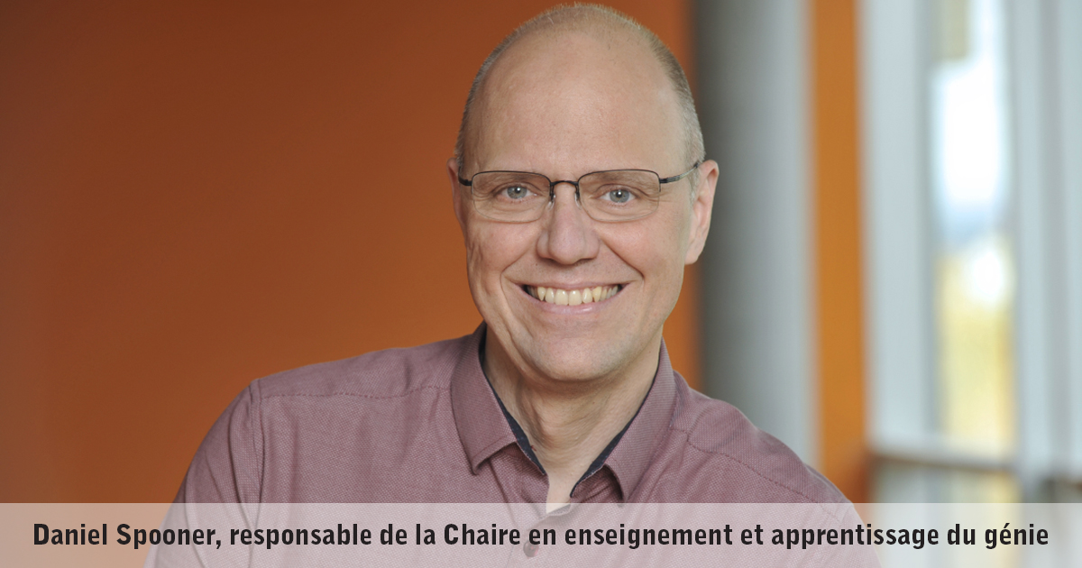 Chaire en enseignement et apprentissage du génie | Carrefour de l'actualité