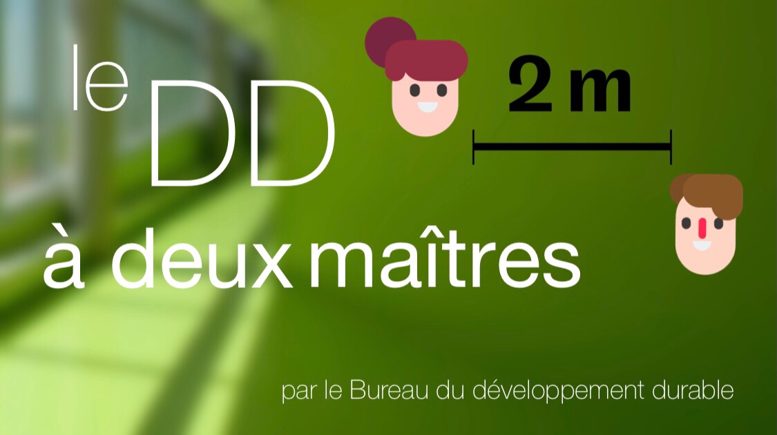 Capsules " Le DD à 2 mètres" | Développement durable