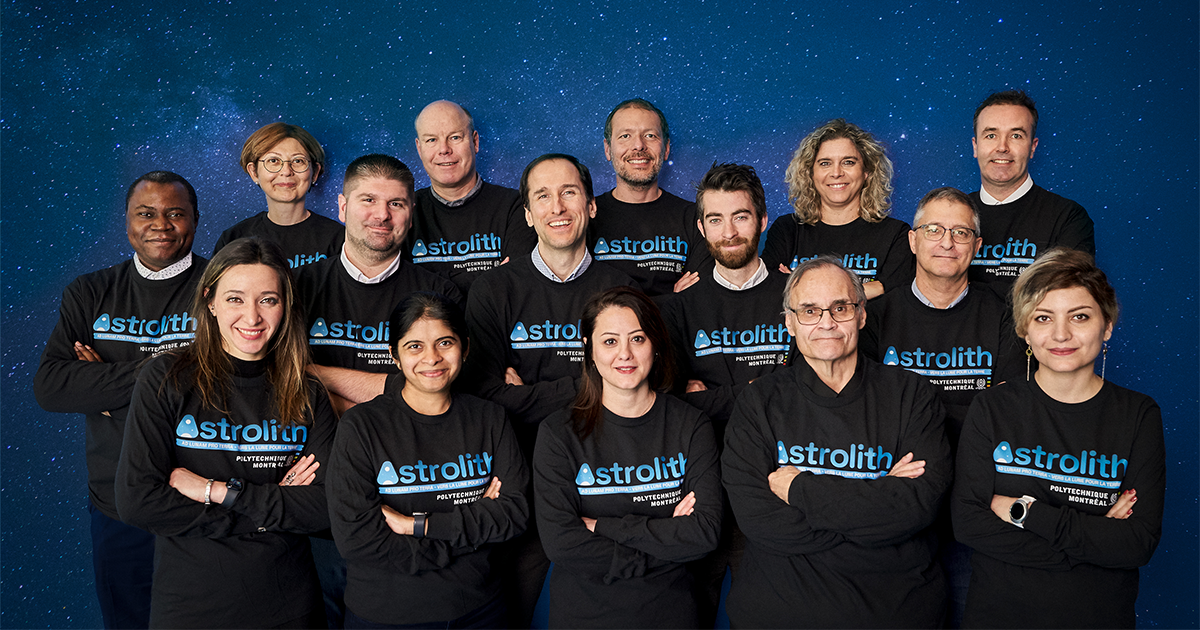 IN A CANADIAN FIRST, THE ASTROLITH RESEARCH UNIT IN LUNAR ENGINEERING ...